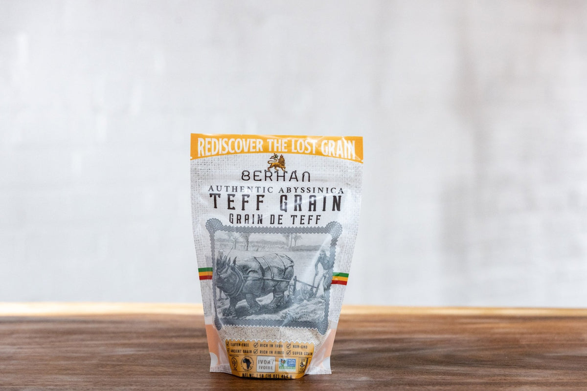 Berhan Teff: Whole Grain Brown & Ivory Teff Flours & Grains